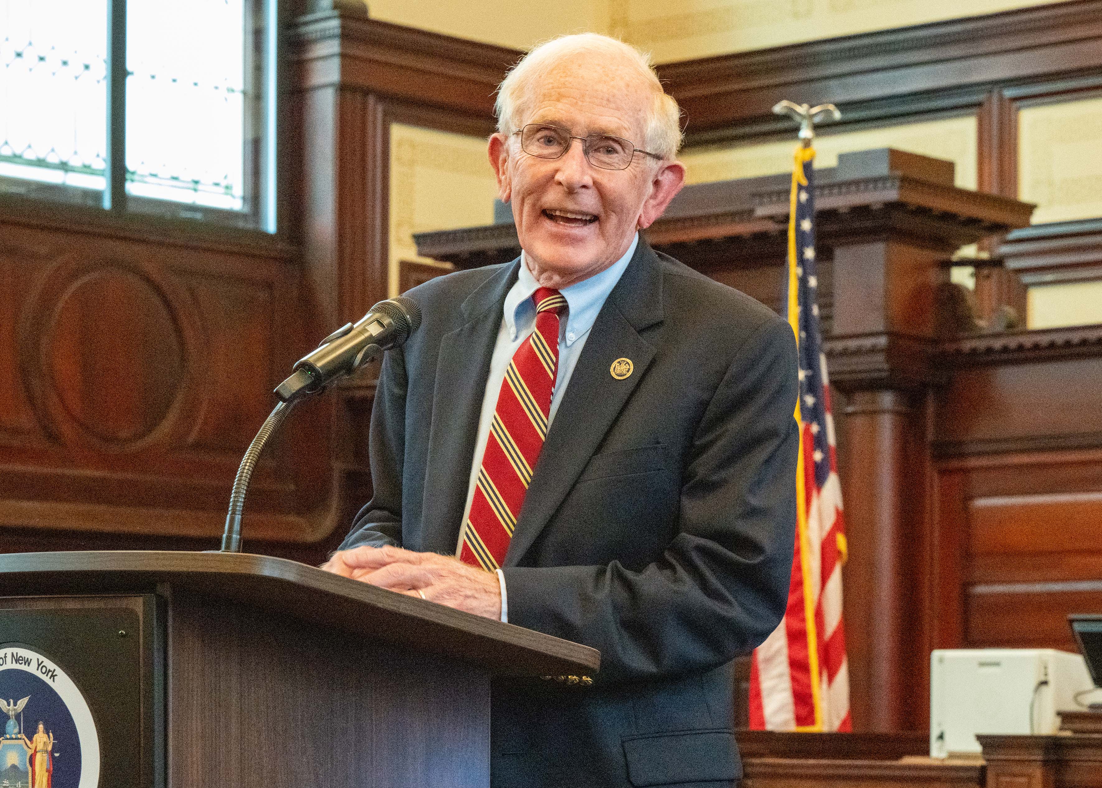 A Conversation with Hon. Edward O. Spain, featuring Hon. Michael C. Lynch