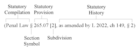 The Style Manual used by the New York State Law Reporting Bureau